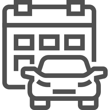 appointment, automotive, car service vector icon