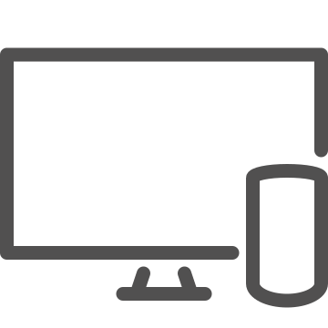 cpu, desktop computer, electronics vector icon
